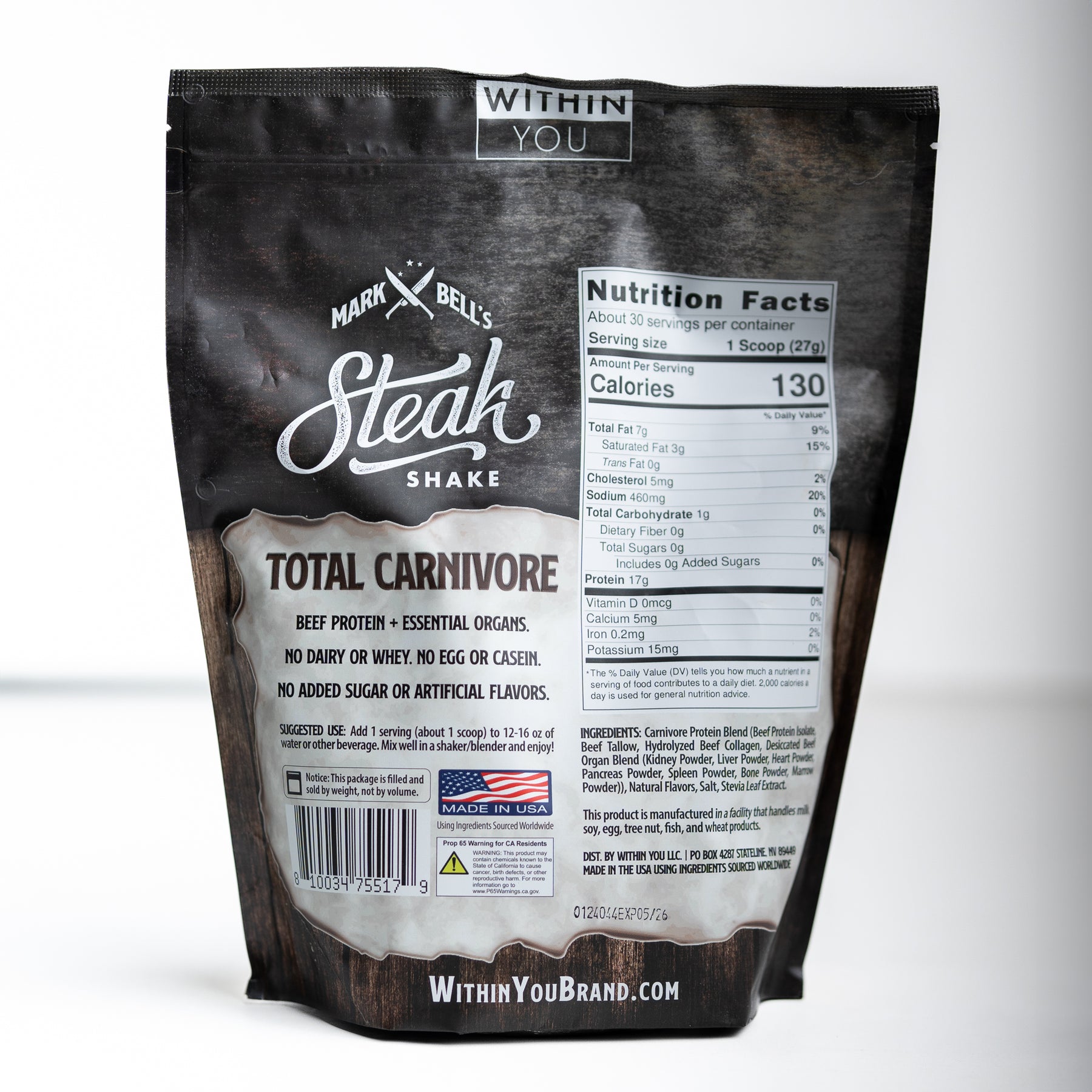 Total Carnivore Protein – Within You